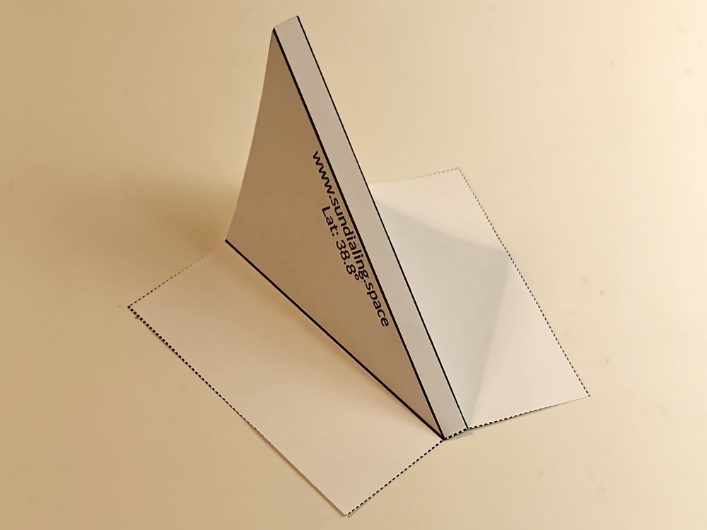 Step 4 - Fold Gnomon